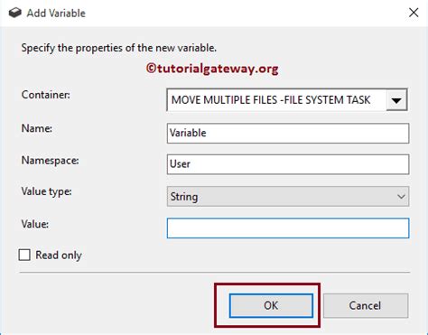 Move Multiple Files Using File System Task In SSIS