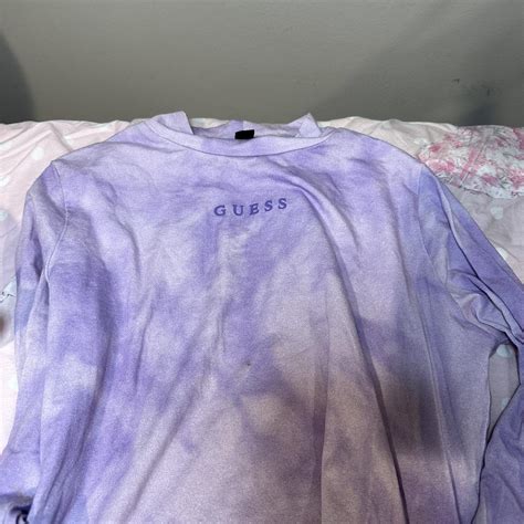 Purple Guess Long Sleeve Guess Purple Depop