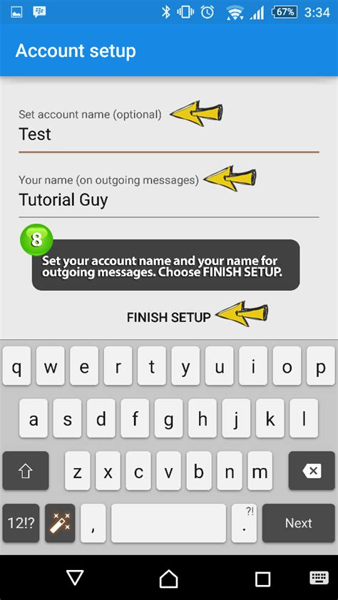 Android E Mail Setup Instructions Sage Island Marketing