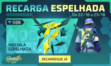 Novo Evento De Recarga Do Free Fire Espelhada Chega Com Uma Nova Skin