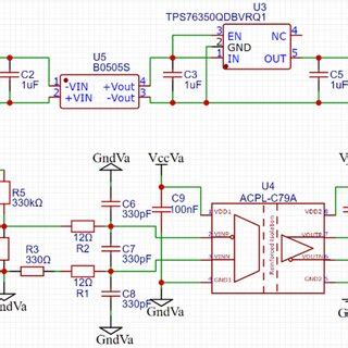Isolated Electrical Sensor For A Voltage And B Current Measurements Download Scientific