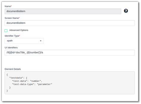 Creation Of Dynamic Xpath Using Parameter Test Data Help Center