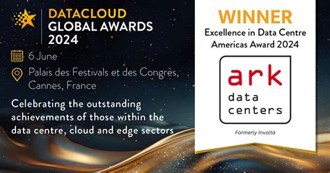 Ark Data Centers On Linkedin Floodofdata Edgetocloud Datacloudglobalawards