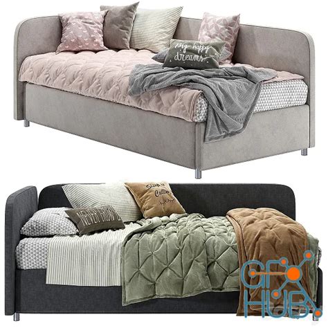 3d Model Aphrodite Corner Bed 5478