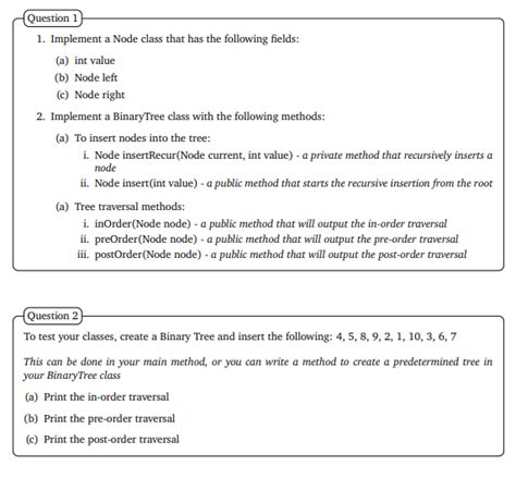 Solved Question 1 1 Implement A Node Class That Has The