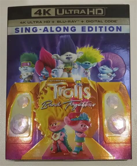 Trolls Band Together 4k Uhd Blu Ray 2023 Eur 1307 Picclick De
