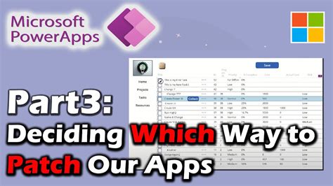 Part 3 Patching Powerapps That Looks Like Sharepoint Youtube