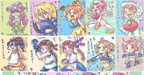 版権 2022年12月 版権ラクガキまとめ のりてんのマンガ ラクガキ カプコン ブレスオブファイアⅡ Pixiv