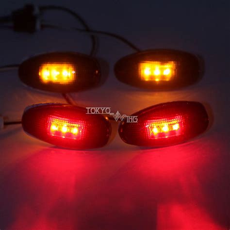 X LED Side Marker Light Dually Bed Fit Chevrolet Silverado GMC Sierra HD EBay