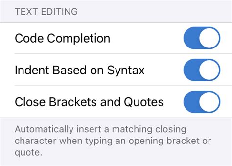 code editor settings — textastic 10 7 documentation