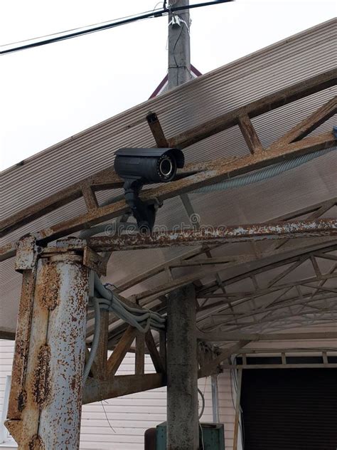 Surveillance And Safety Home Concept Security Cctv Camera Monitoring