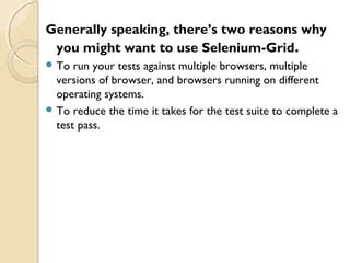 QSpiders Automation Using Selenium PPT