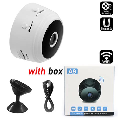 1080p A9 Hd Wifi Mini Camera Surveillance Cameras Sensor Camcorder Web