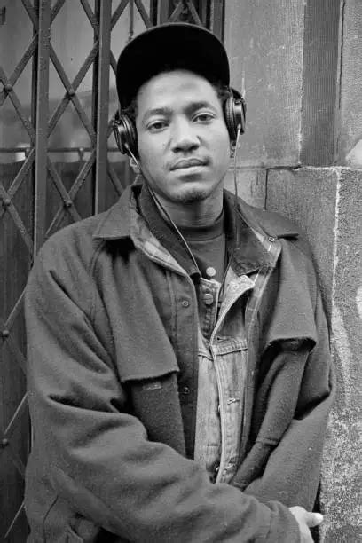 Rapper Q Tip Of A Tribe Called Quest Appears In A Portrait Taken Old