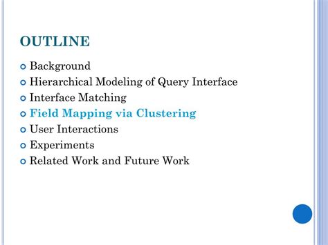ppt an interactive clustering based approach to integrating source