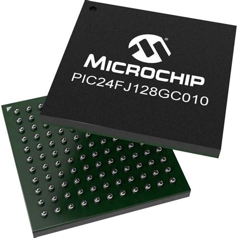 Microcontrôleur 16 Bits Pic24fj128gc010 Atmel Basse Puissance Analogique Pour Adc
