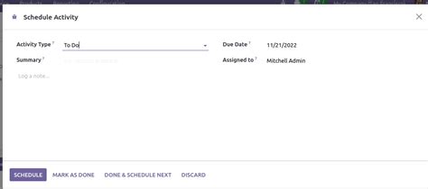 Emails Chatter Odoo Development Book