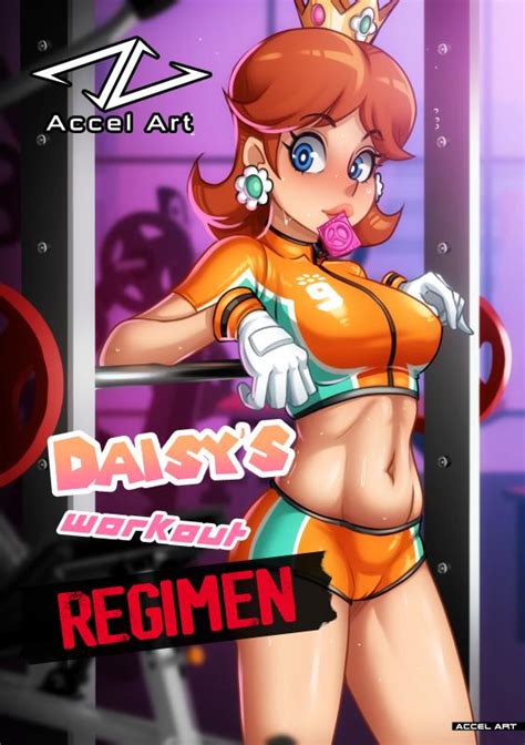 Accel Art Waifu Cast Princess Daisy Mario Strikers Daisys