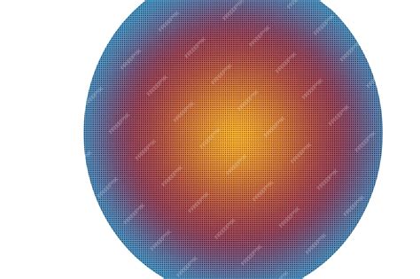 Premium Photo Modern Abstract Circular Background Design On White