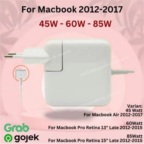 Jual CHARGER Mag2 45W MACBOOK PRO AIR 60W 13 Inch 2012 2013 2014 2016 2015 45 WATT Jakarta