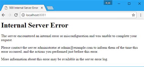 cách fix lỗ internal server