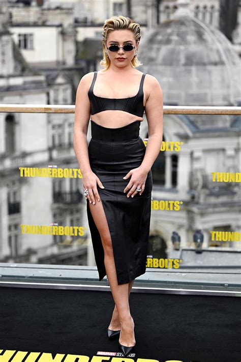 Florence Pughs Dazzling Style Evolution From Nipple Baring Dresses To