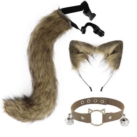 Sly Fox Tail Ear And Collar Set Ddlg Playground