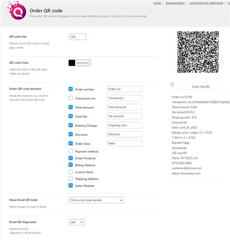 How To Add Qr Code In Woocommerce Order Email