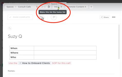 Tasks In Multiple Lists In Clickup Clickapp Tutorial Processdriven