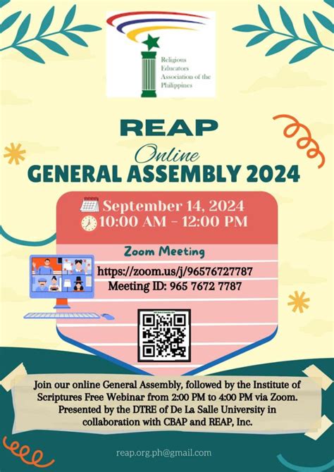 Reap General Assembly 2024 Reap Inc