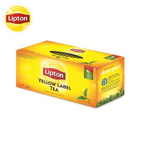 Jual Lipton Yellow Label Tea Isi 25 Teh Celup Shopee Indonesia