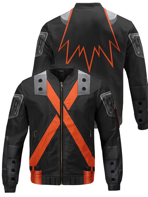 Musketeer Bakugou Bomber Jacket Unique Anime Apparel For Fans