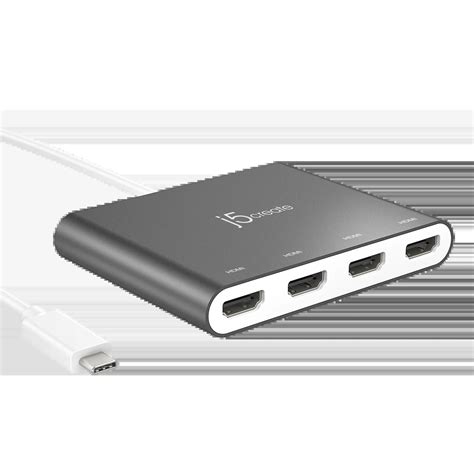 J5create Usb C® To 4 Port Hdmi™ Multi Monitor Adapter Atbiz Usa