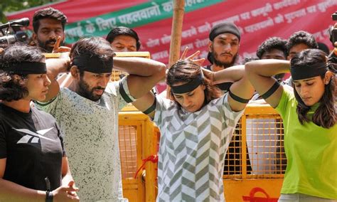 Wrestlers To Take Their Agitation Global Demand Brij Bhushan Arrest