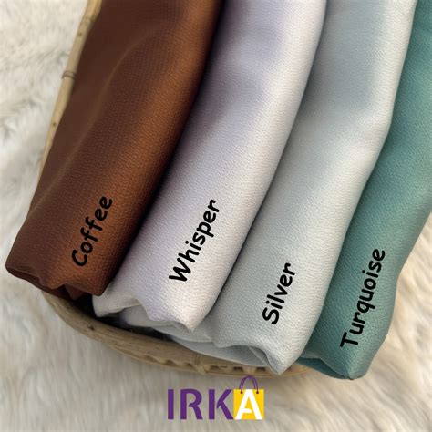 Royal Silk Hijab Coffee Irka Mart