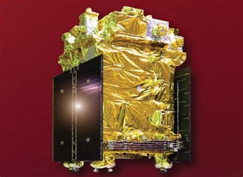 Stowed View Of Aditya L1 Spacecraft [courtesy Isro] Download