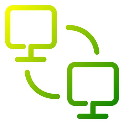 Data Transfer Generic Gradient Icon