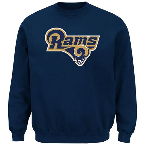 Majestic Los Angeles Rams Navy Critical Victory Sweatshirt