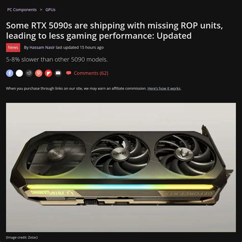 Nvidia Confirms Manufacturing Issue With Rtx 5090 5070 Ti Gpus Some