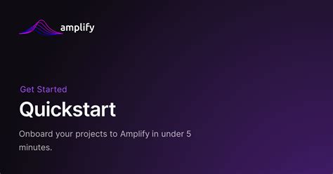 Quickstart Amplify Security