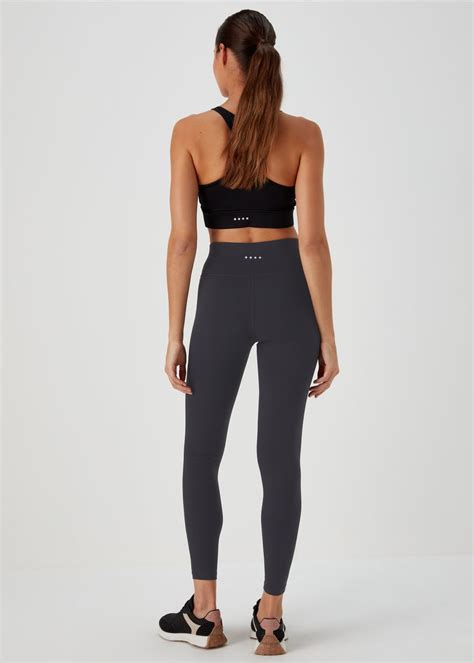 Black Leggings Black Gym Ribbed And Sculpt Leggings Matalan