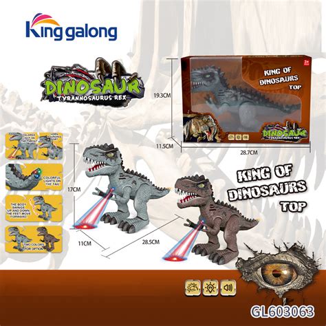 Electric Tyrannosaurus Rex Toys Imitates Walking And Sounds Dinosaurs