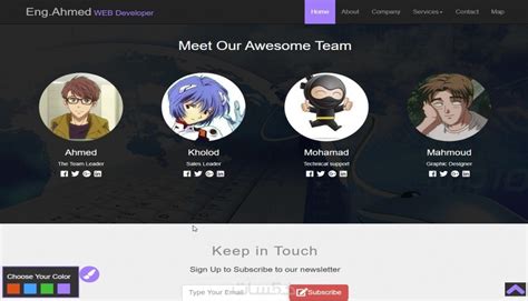 Html Css Bootstrap Jq