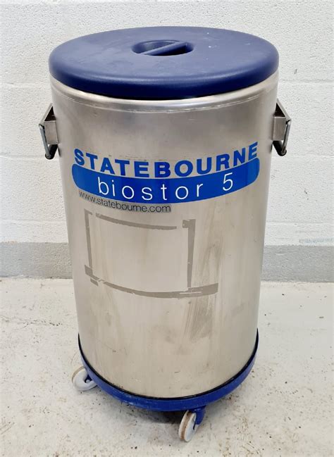 Statebourne Biostor 5 Liquid Nitrogen Cryogenic Storage Tankdewar Lab