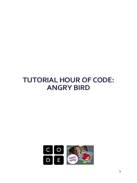 Tutorial Hour Of Code Angry Birds Pdf