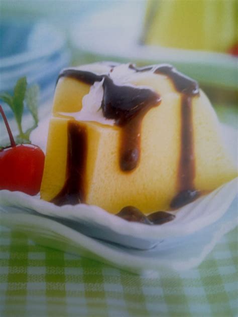 Resep Puding Jeruk Saus Cokelat ~ Resep Aneka Puding