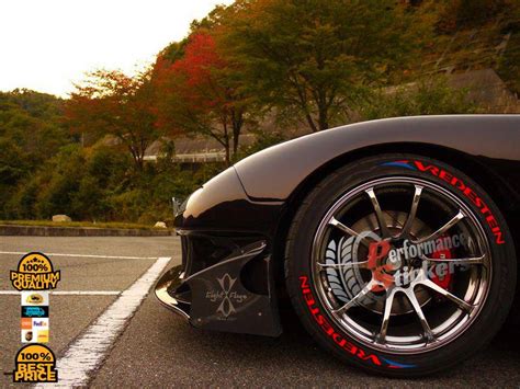 Vredestein Performance Tire Stickers