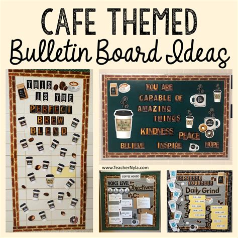 14 Creative Cafe Themed Classroom Decor Ideas Nylas Crafty Teaching