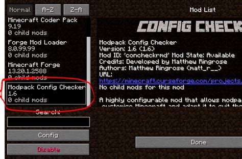 Modpack Configuration Checker Mod All Modpack Author Will Need This Minecraft Net