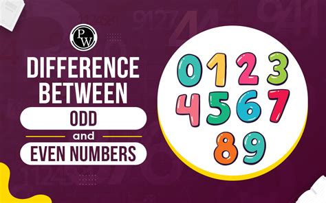 Difference Between Odd And Even Numbers Properties Important Topics For Jee 2024 Pw